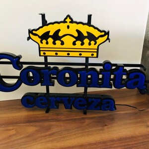 Original Coronita Beer Sign Light (BIG Sign) Good Condition - Etsy