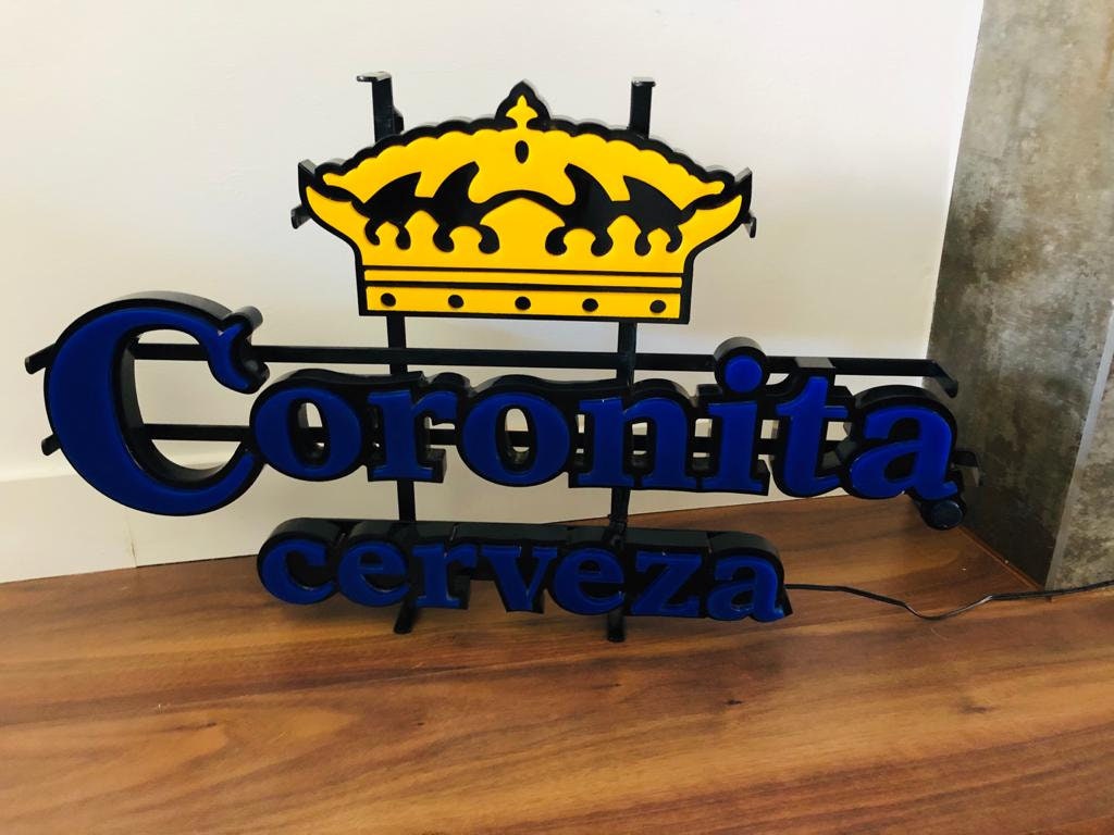 Original Coronita Beer Sign Light (BIG Sign) Good Condition - Etsy