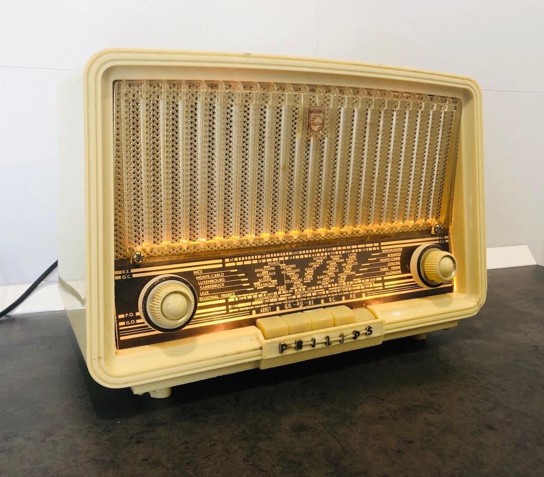 Midcentury Radio Valve PHILIPS From 1957/8 - Valve (great Conditions ...