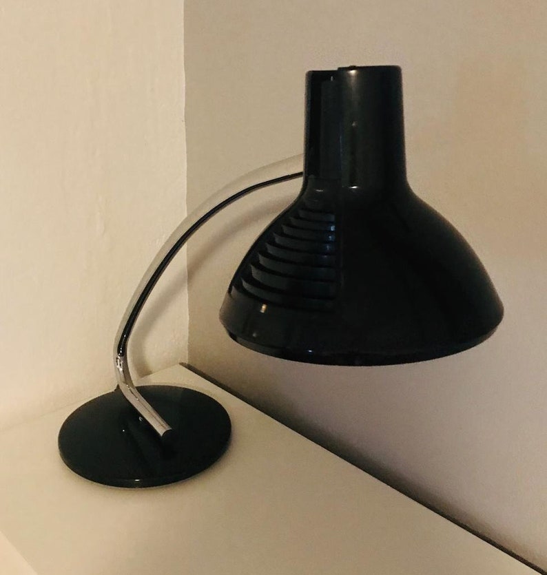 FASE Lamp Model 620 Black & Chrome Colors From 80s - Etsy