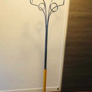 YELLOW FASE Standing Coat Rack From the 70s Colors: Yellow - Materials ...