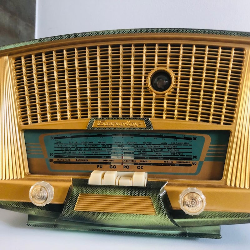 Art Deco Radio - Etsy