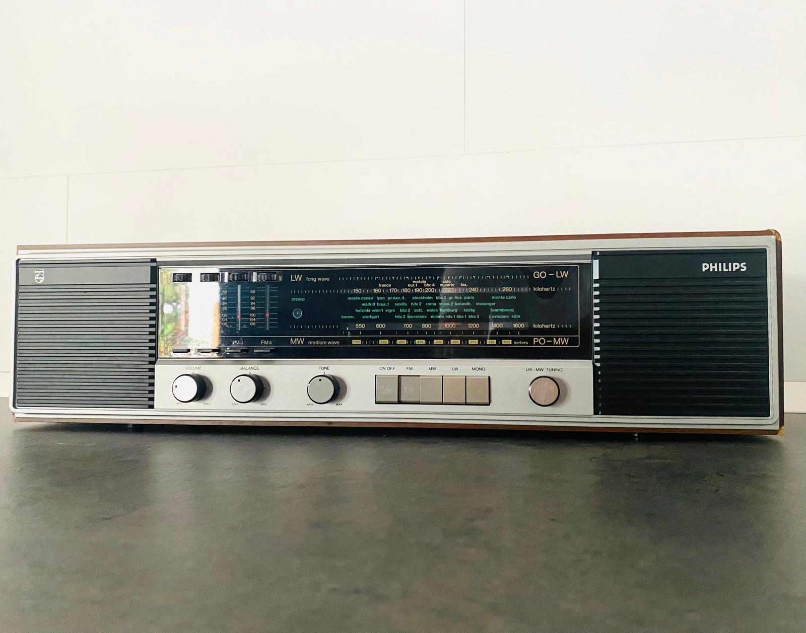 Vintage Radio Philips Decade 70s - Great Conditions - Etsy