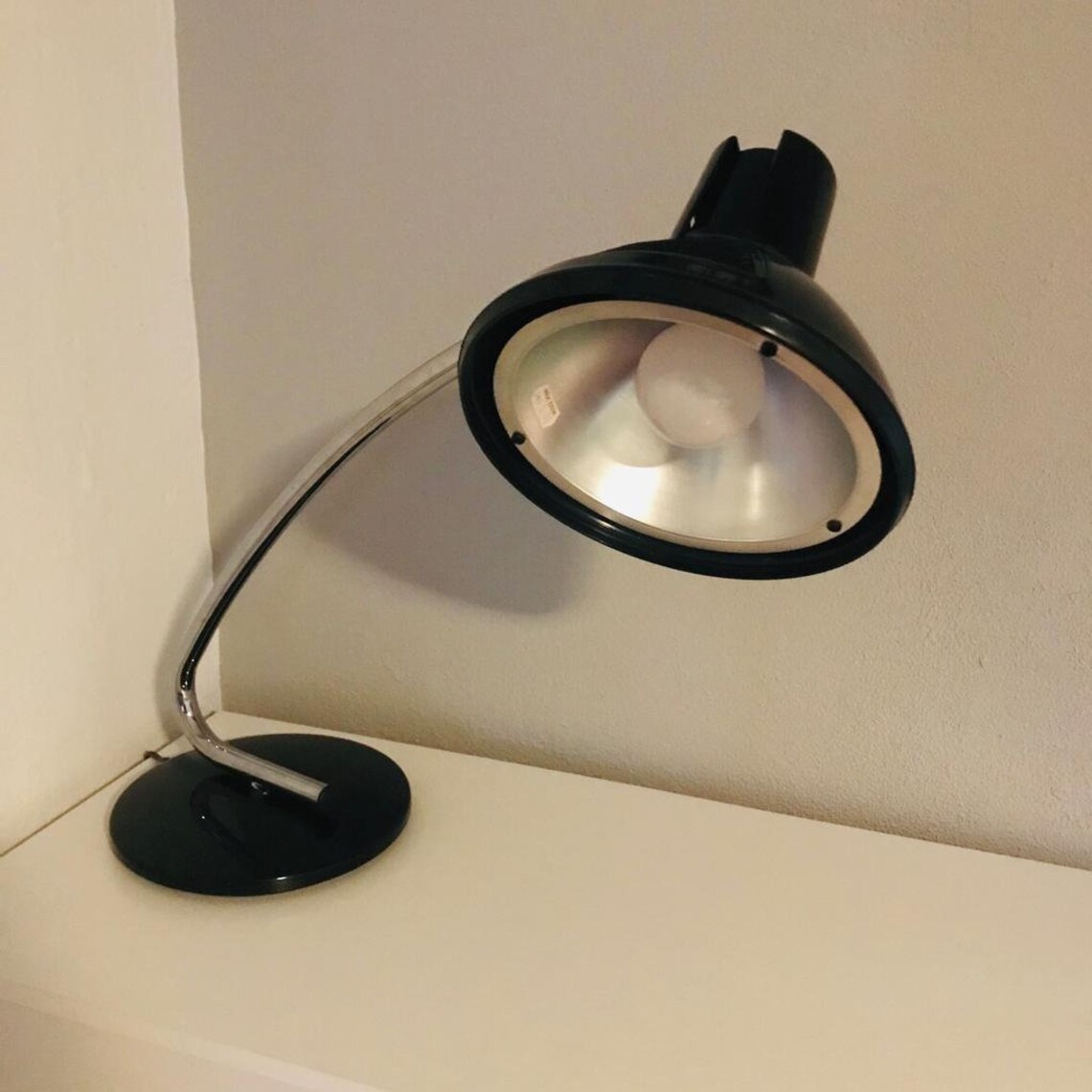 FASE Lamp Model 620 Black & Chrome Colors From 80s - Etsy