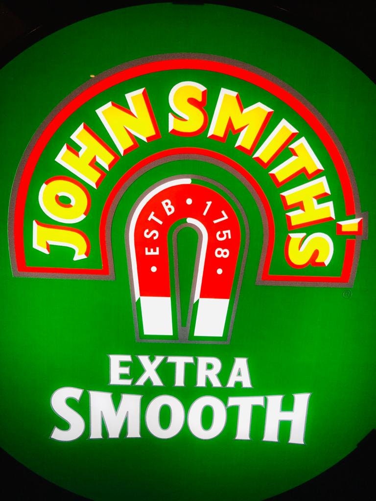 Original Johns Smiths Beer Sign Light on MINT Conditions - Etsy