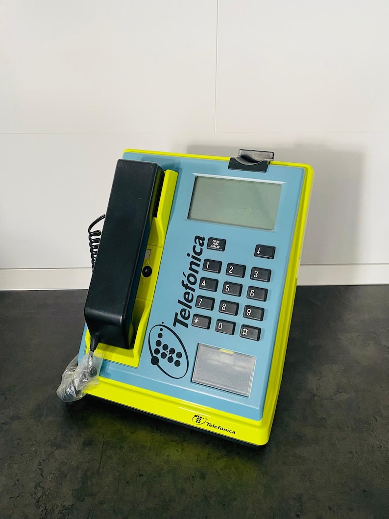 Vintage Telefonica Bar Phone Booth From 80s - Brand New - Etsy