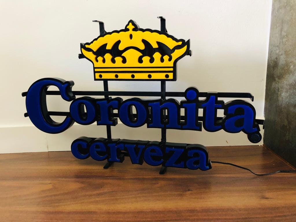 Original Coronita Beer Sign Light (BIG Sign) Good Condition - Etsy