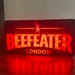 Original BEEFEATER London Sign Light. Normal Condition - Etsy