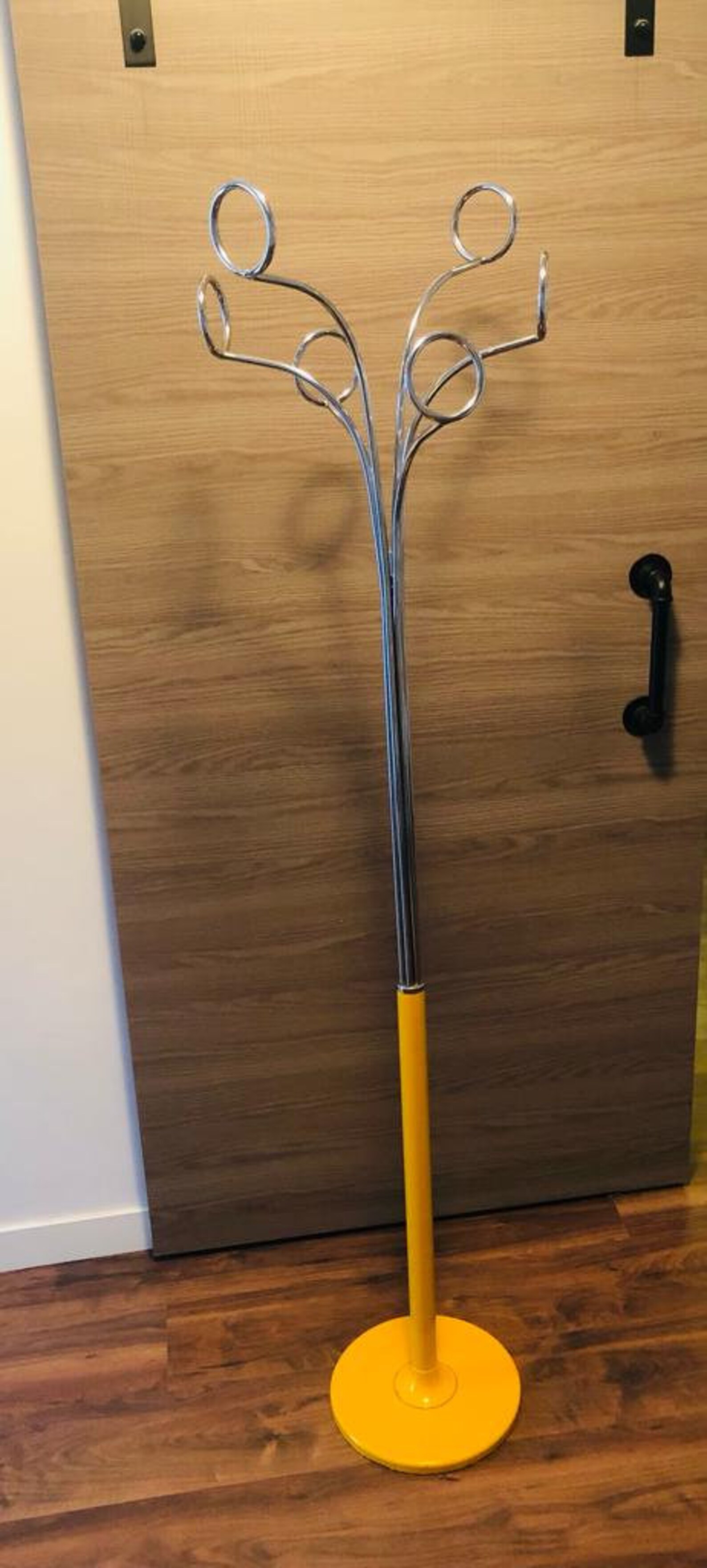 YELLOW FASE Standing Coat Rack From the 70s Colors: Yellow - Etsy