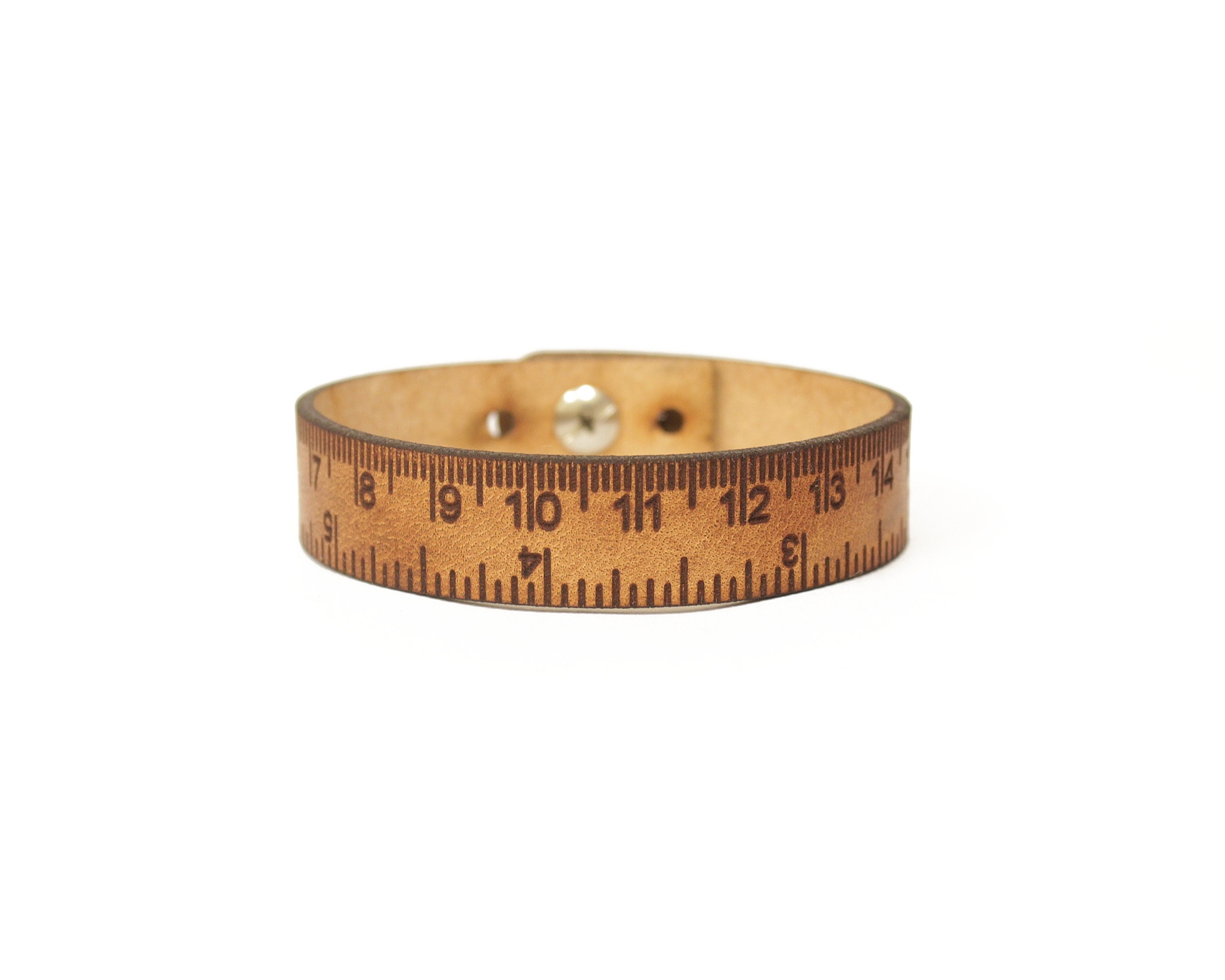 RULER BRACELET SINGLE Wrap Wrist Ruler Bracelet With - Etsy UK