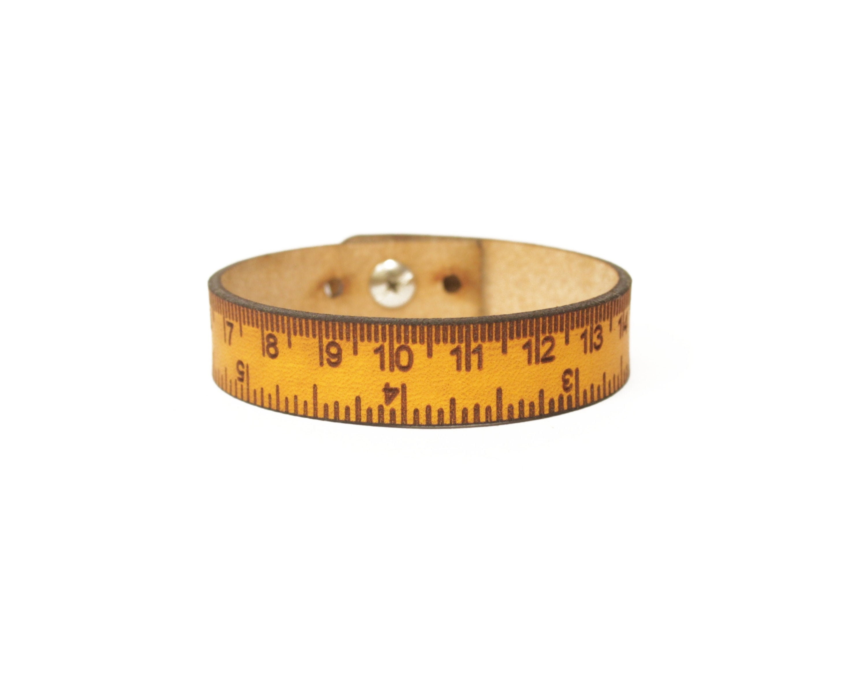 RULER BRACELET SINGLE Wrap Wrist Ruler Bracelet With - Etsy UK