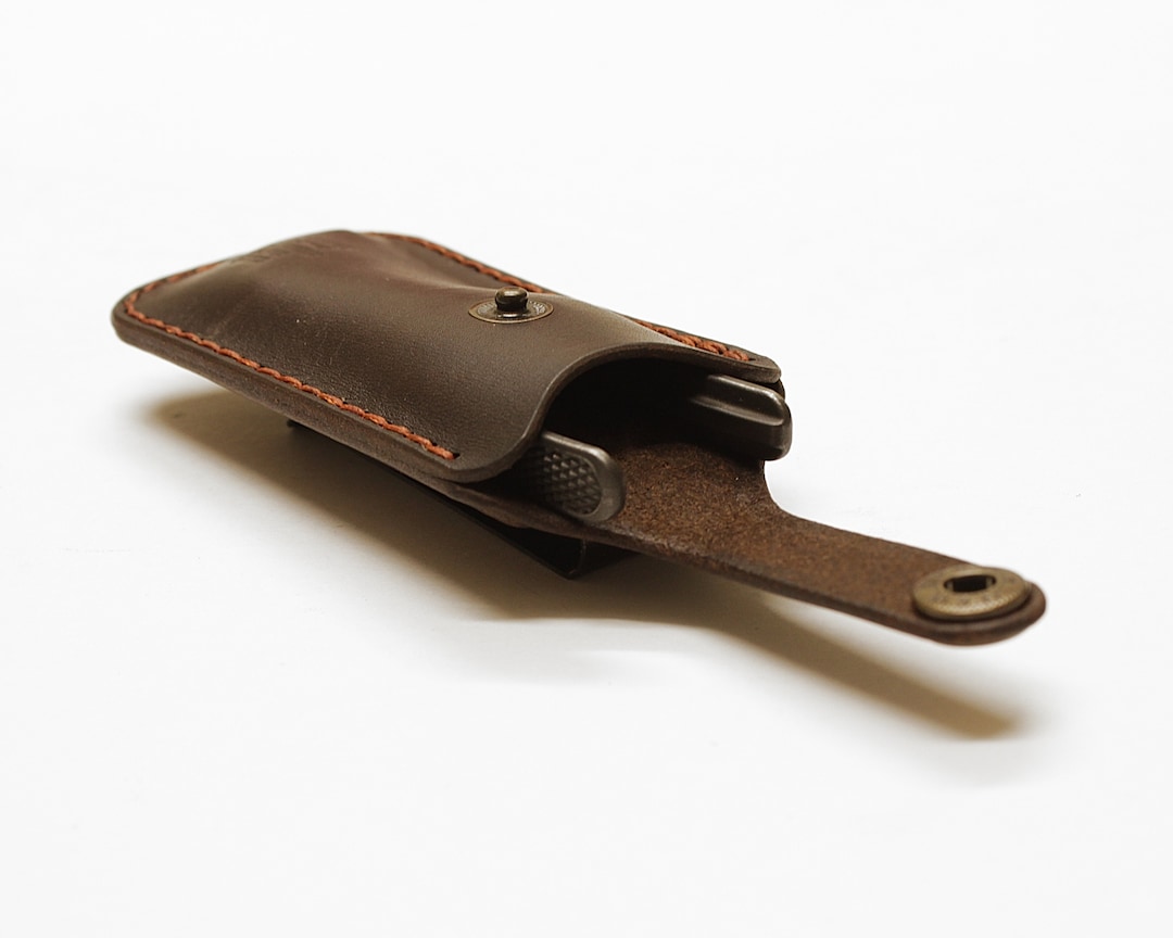 Knipex Cobra Xs Leather Sheath With Flap for Everyday Carry, Edc Knipex ...