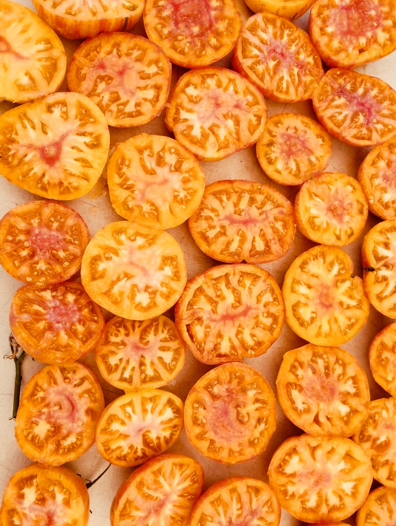 Striped German Tomato Heirloom Organic 15 Seeds - Etsy