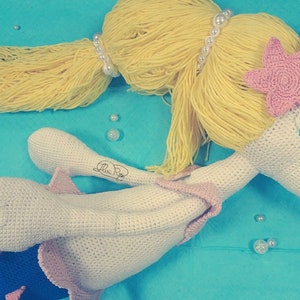 Pokemon Primarina Shiny Crochet Pattern in English | Pokemon Amigurumi ...
