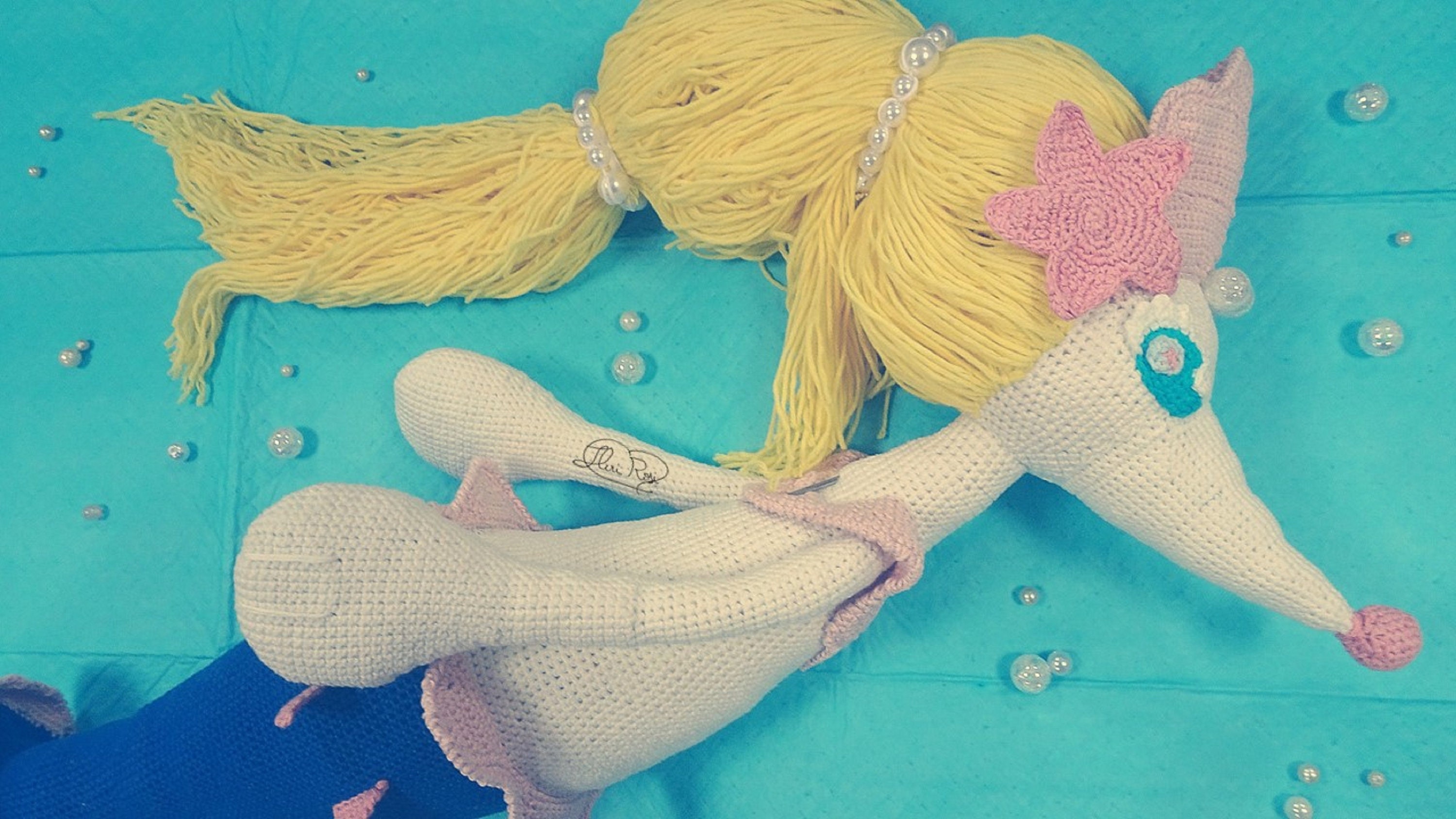 Pokemon Primarina Shiny Crochet Pattern in English | Pokemon Amigurumi ...