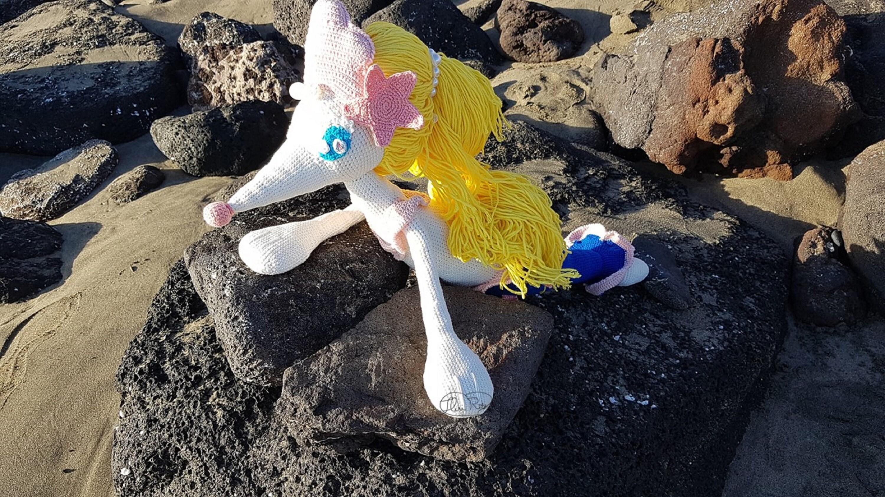 Pokemon Primarina Shiny Crochet Pattern in English | Pokemon Amigurumi ...