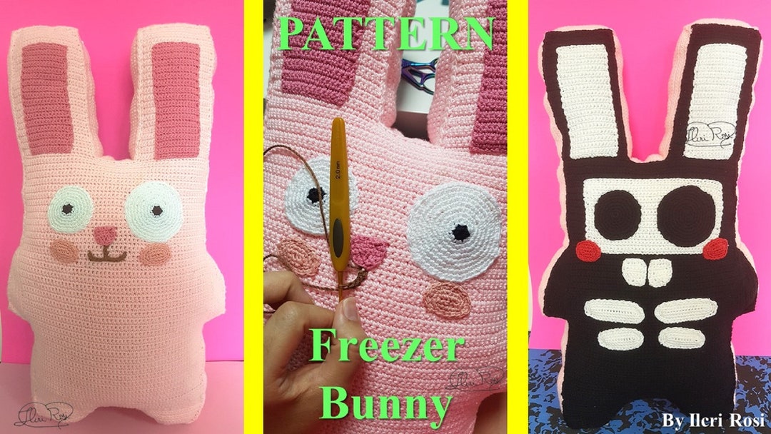 Frieza Bunny Double Face Crochet Pattern in English | Frieza Bunny in ...