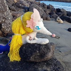 Pokemon Primarina Shiny Crochet Pattern in English | Pokemon Amigurumi ...