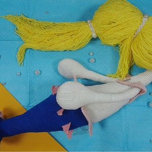 Pokemon Primarina Shiny Crochet Pattern in English | Pokemon Amigurumi ...