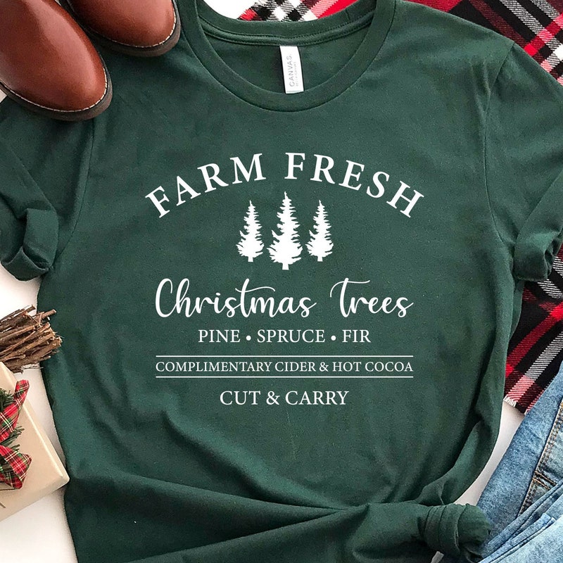 Christmas Tree Shirt - Etsy