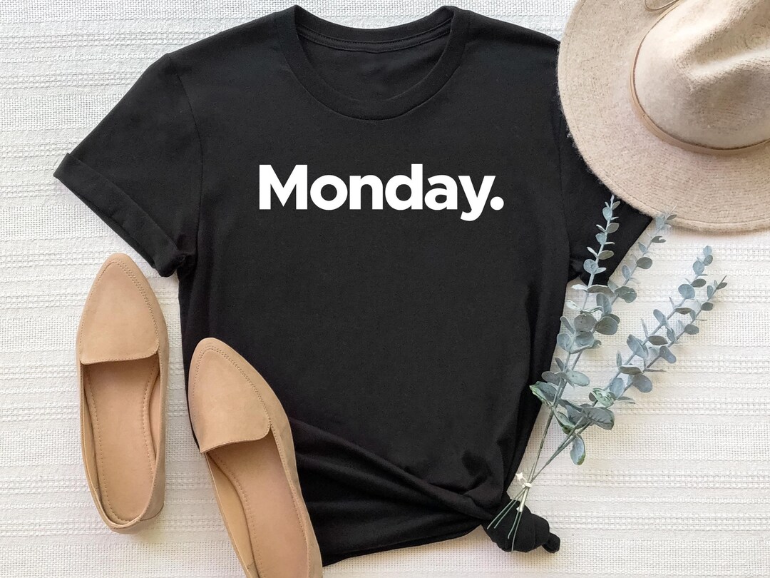 Daily Shirt, Day of the Week, Monday Shirt, Shirt Set, Friday Shirt ...