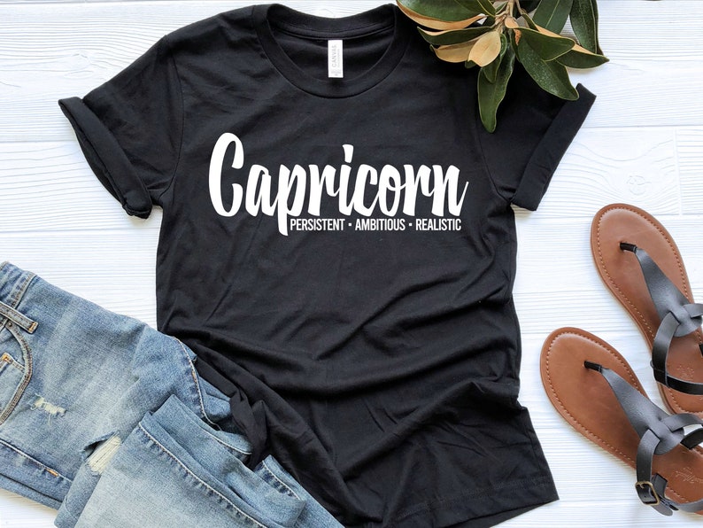 Capricorn Shirt Capricorn Zodiac Capricorn Gift Astrology | Etsy