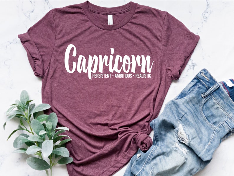 Capricorn Shirt Capricorn Zodiac Capricorn Gift Astrology | Etsy