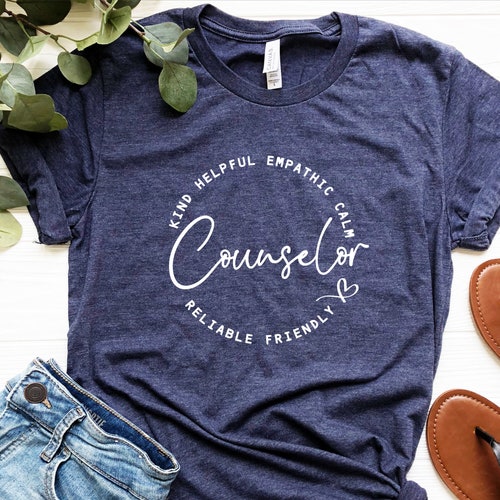 School Counselor Shirt School Counselor T Shirt Counselor - Etsy