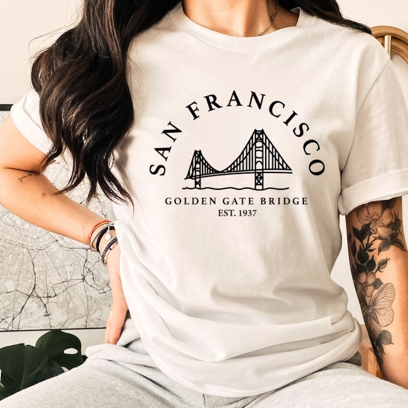 San Francisco Tshirt - Etsy