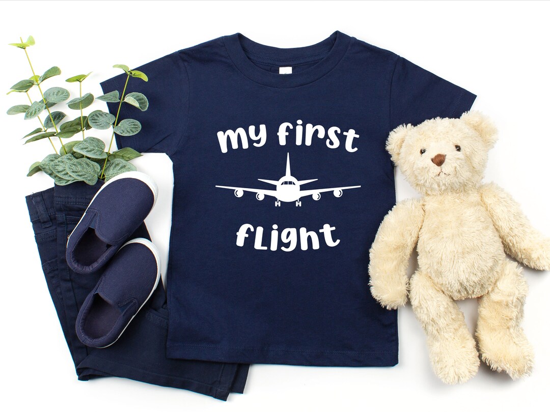 First Flight Shirt First Airplane Ride Kids Travel Shirt - Etsy