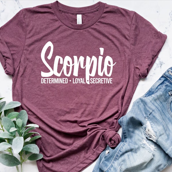Scorpio Shirt - Etsy