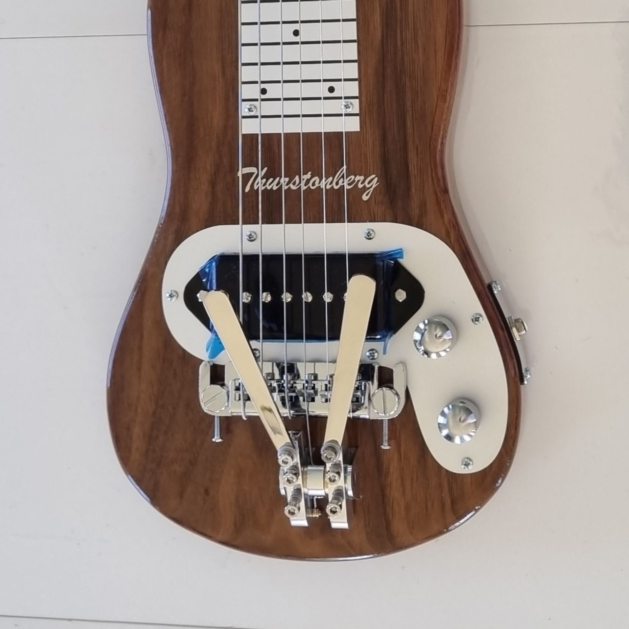 Thurstonberg Lap Steel Guitar Handcrafted in American Walnut - Comes ...