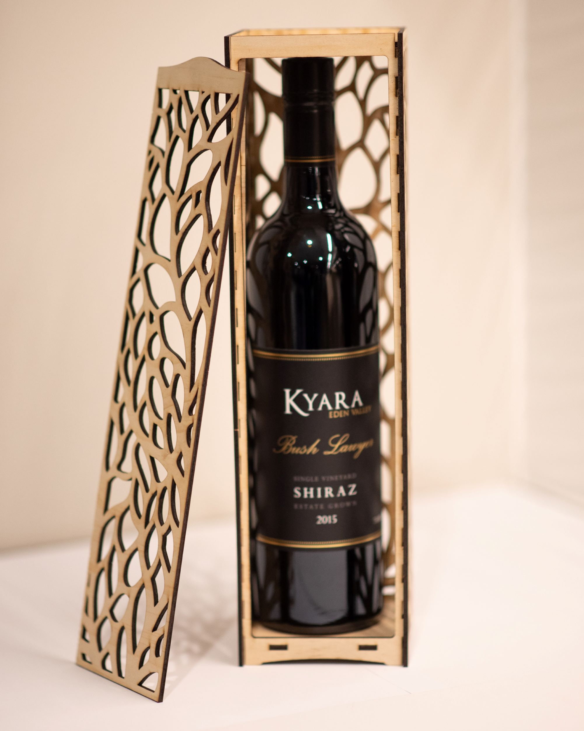 Patterned Wooden Wine Box Beautifully Made Wooden Wine Crate Comes With ...