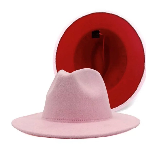 Pink Fedora - Etsy