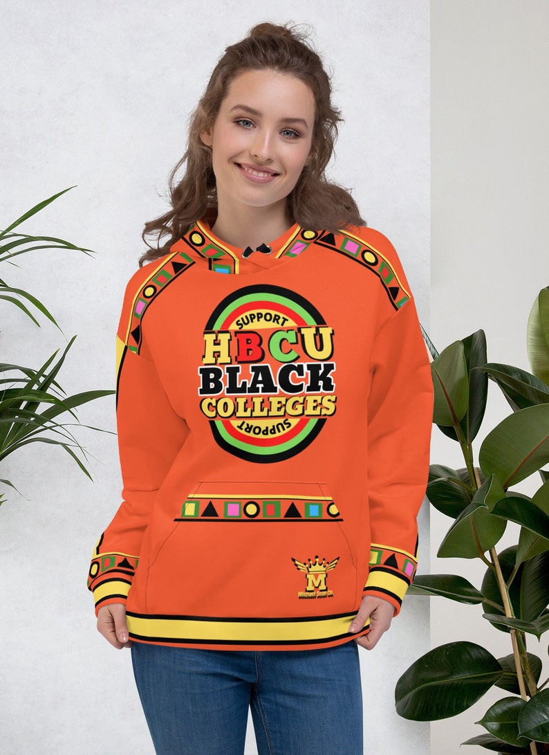 Unisex Hoodie- Support HBCU Orange New 2.0 Cool Trendy Style Festive ...
