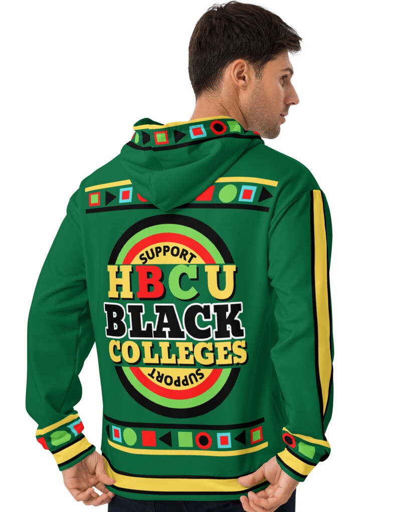 Unisex Hoodie - Support HBCU Cool Trendy Style Festive Positive Unisex ...