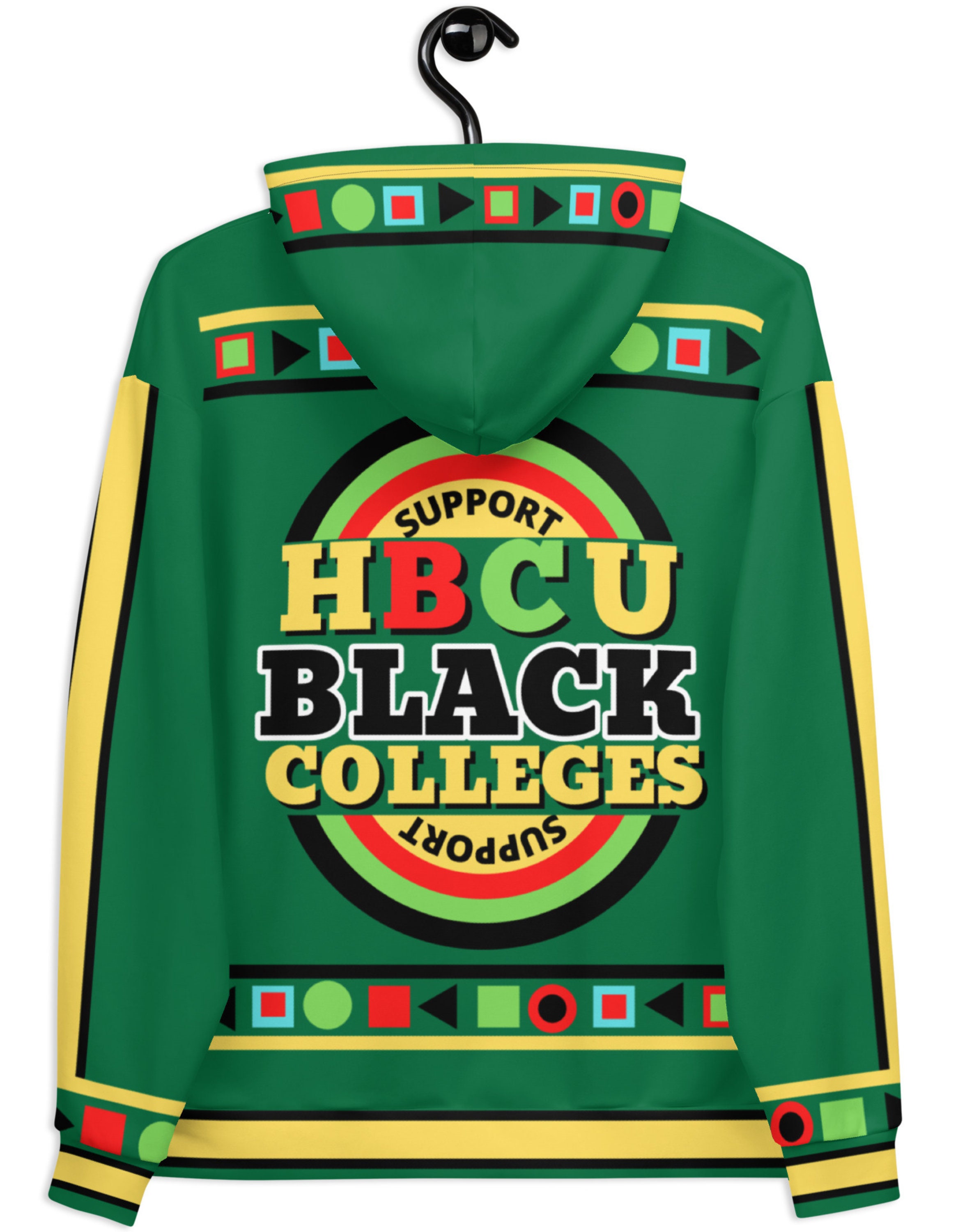 Unisex Hoodie - Support HBCU Cool Trendy Style Festive Positive Unisex ...