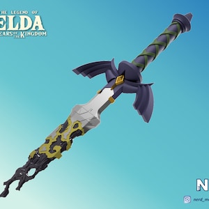 Master Sword - Zelda Tears of the Kingdom - Decayed and Fused - Life ...