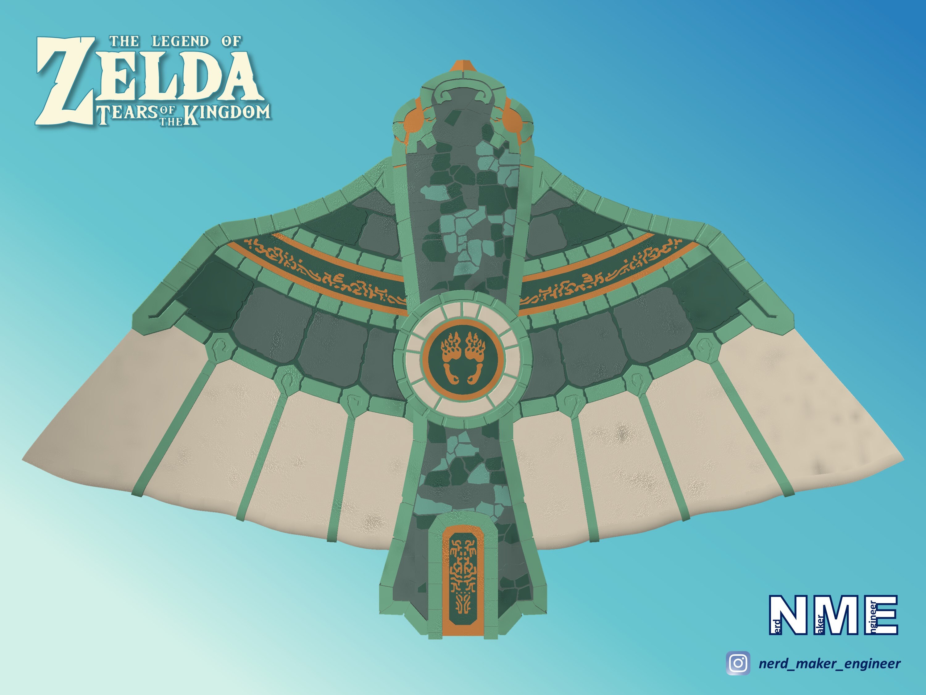 Zonai Wing - Zelda Tears of the Kingdom - (STL Files for 3d-printing ...