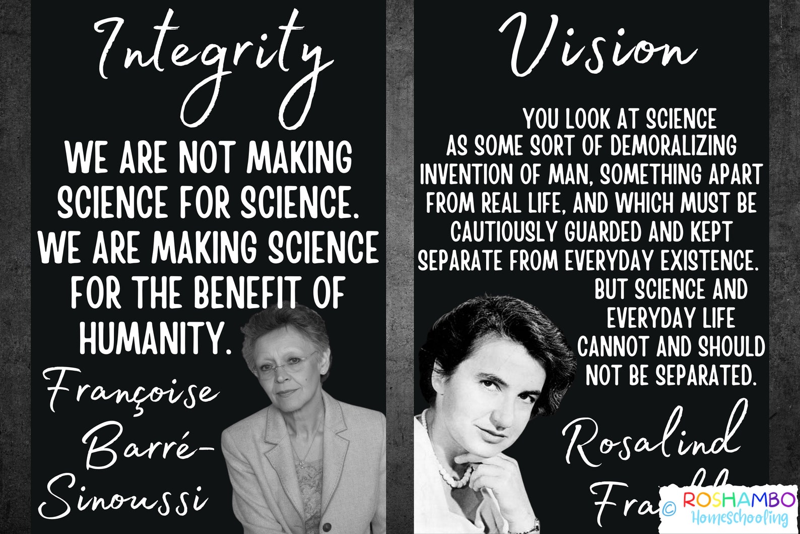 Women in Science Classroom Posters | Set of 8 | Printable, Digital ...