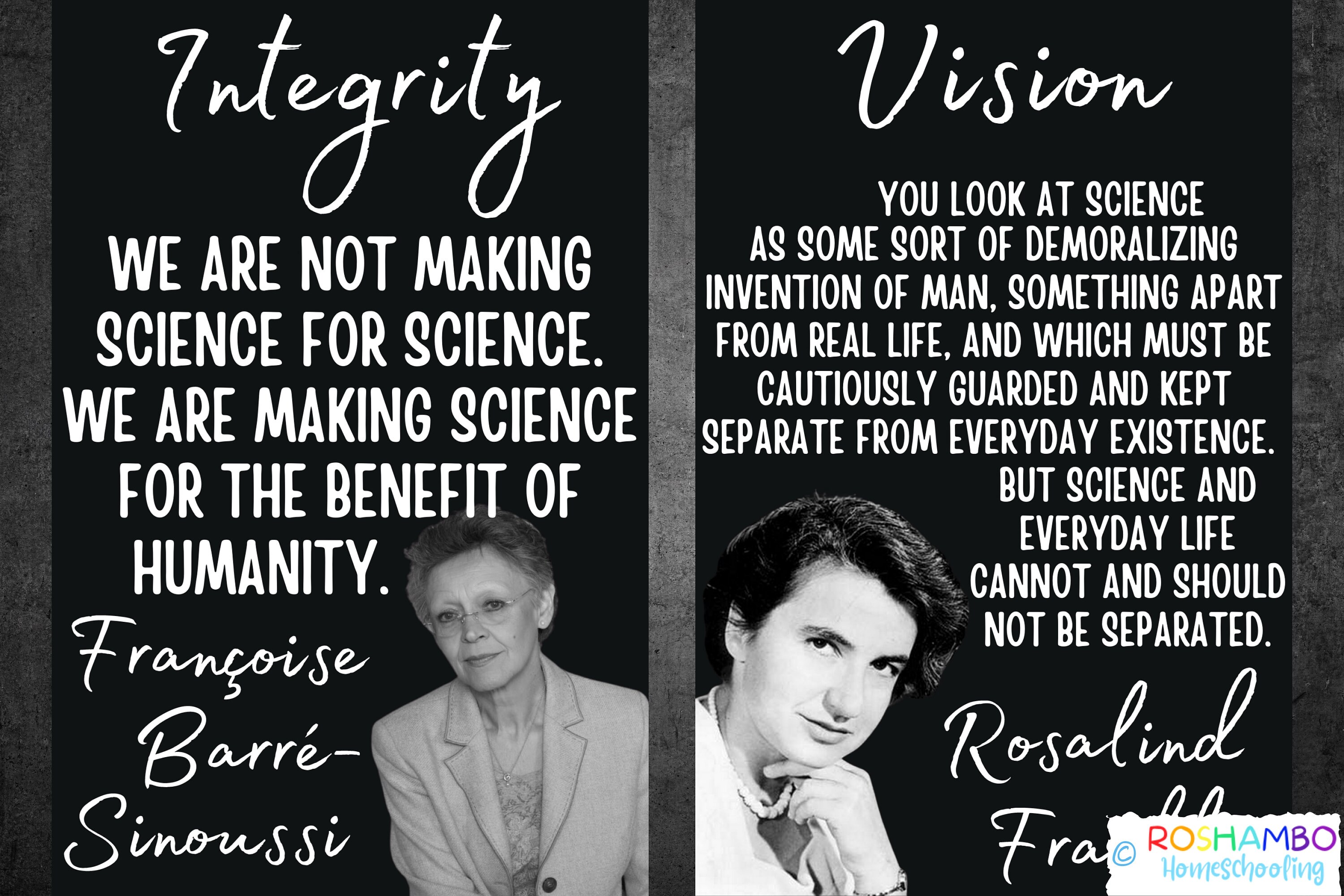 Women in Science Classroom Posters | Set of 8 | Printable, Digital ...