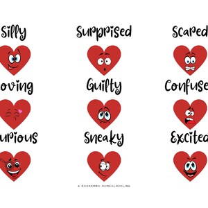 Printable Emotions Poster Activity for Kids, Social and Emotional ...