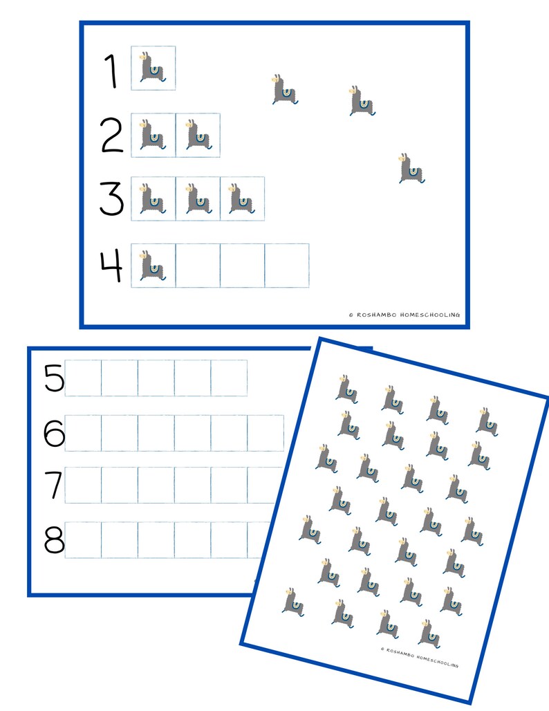 Llama Llama Busy Book for Pre-k Digital Download Printable - Etsy