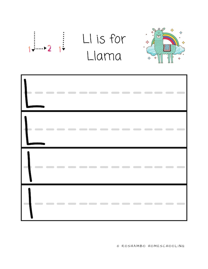Llama Llama Busy Book for Pre-k Digital Download Printable - Etsy