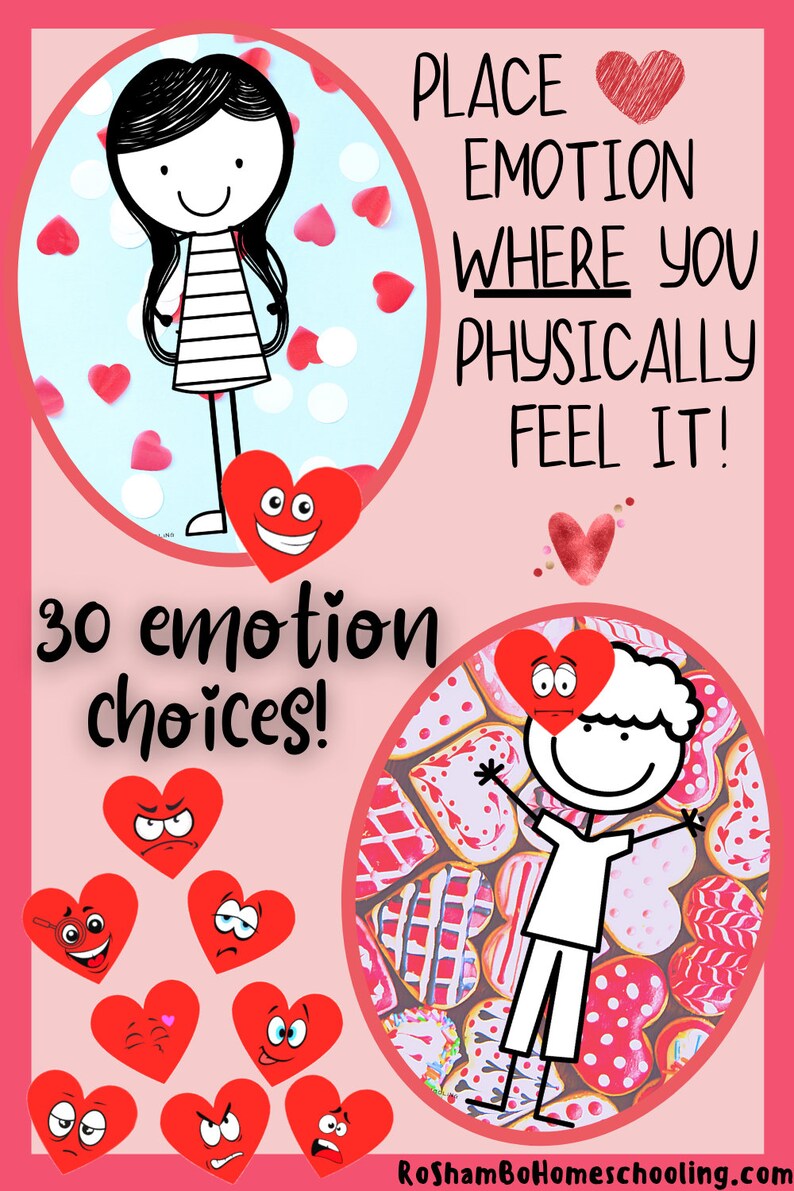 Printable Emotions Poster Activity for Kids, Social and Emotional ...