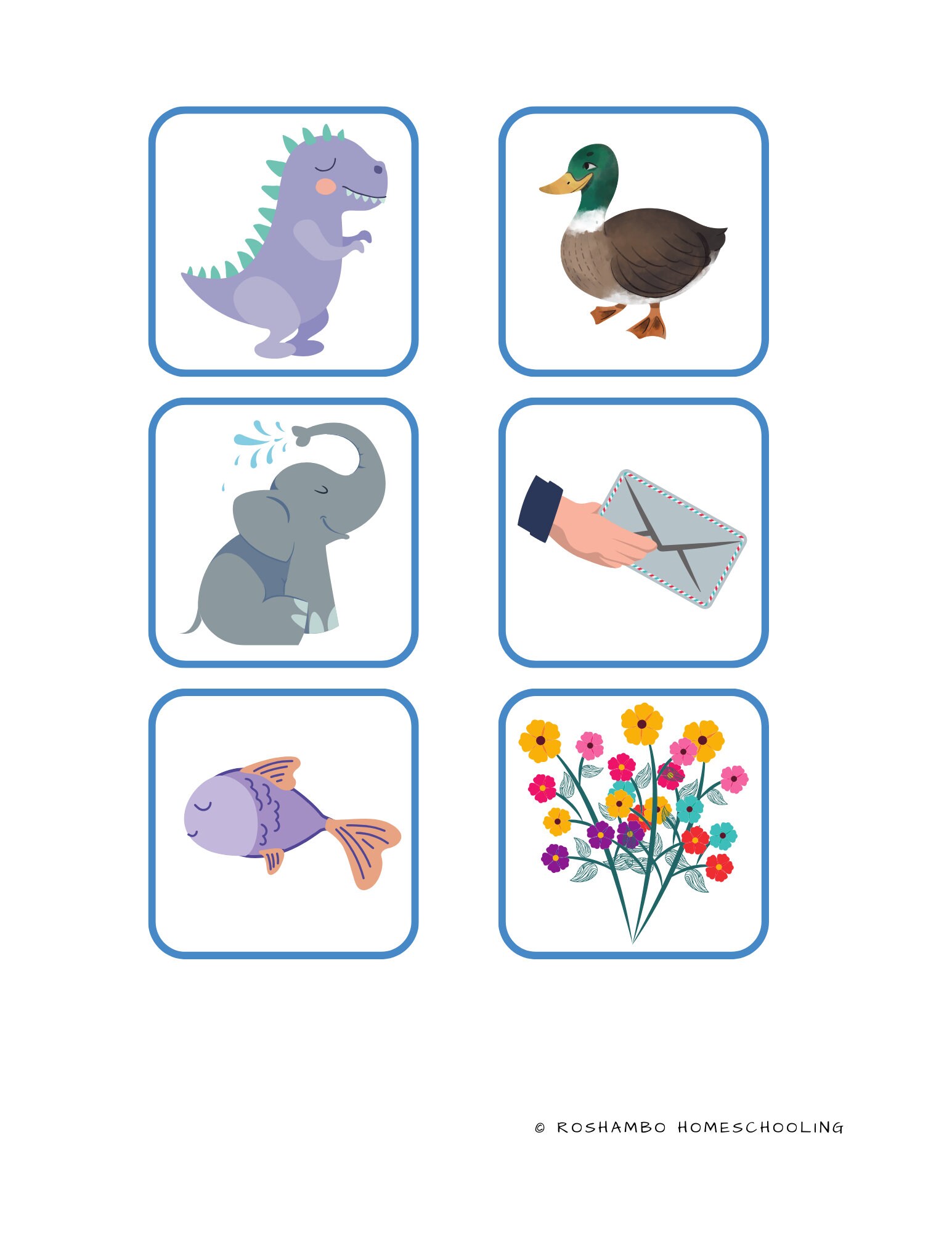 Phonics Bingo Game for Kids, Beginning Sounds, Printable - Etsy