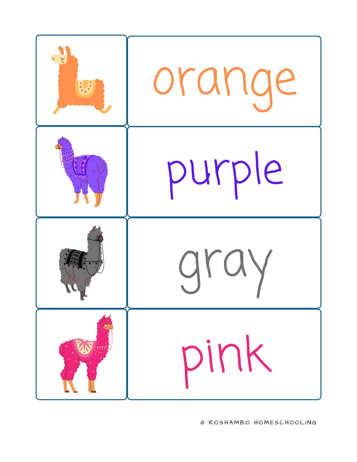 Llama Llama Busy Book for Pre-k Digital Download Printable - Etsy
