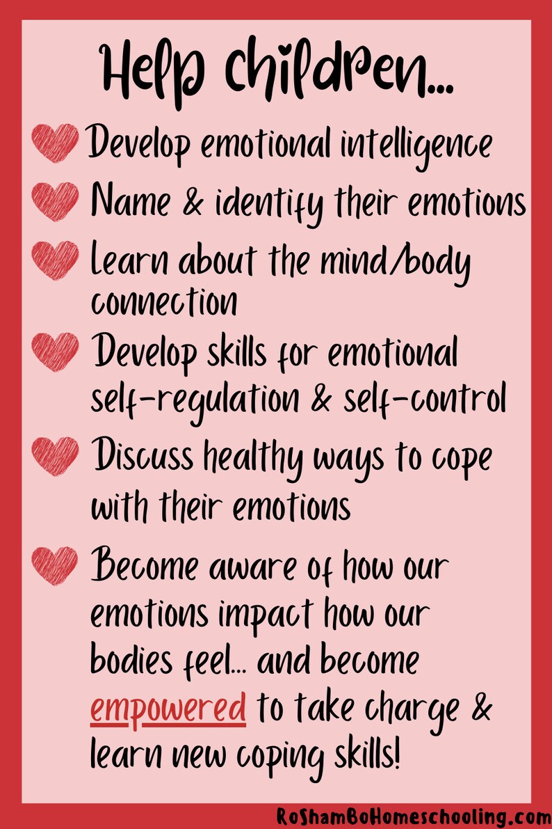 Printable Emotions Poster Activity for Kids, Social and Emotional ...