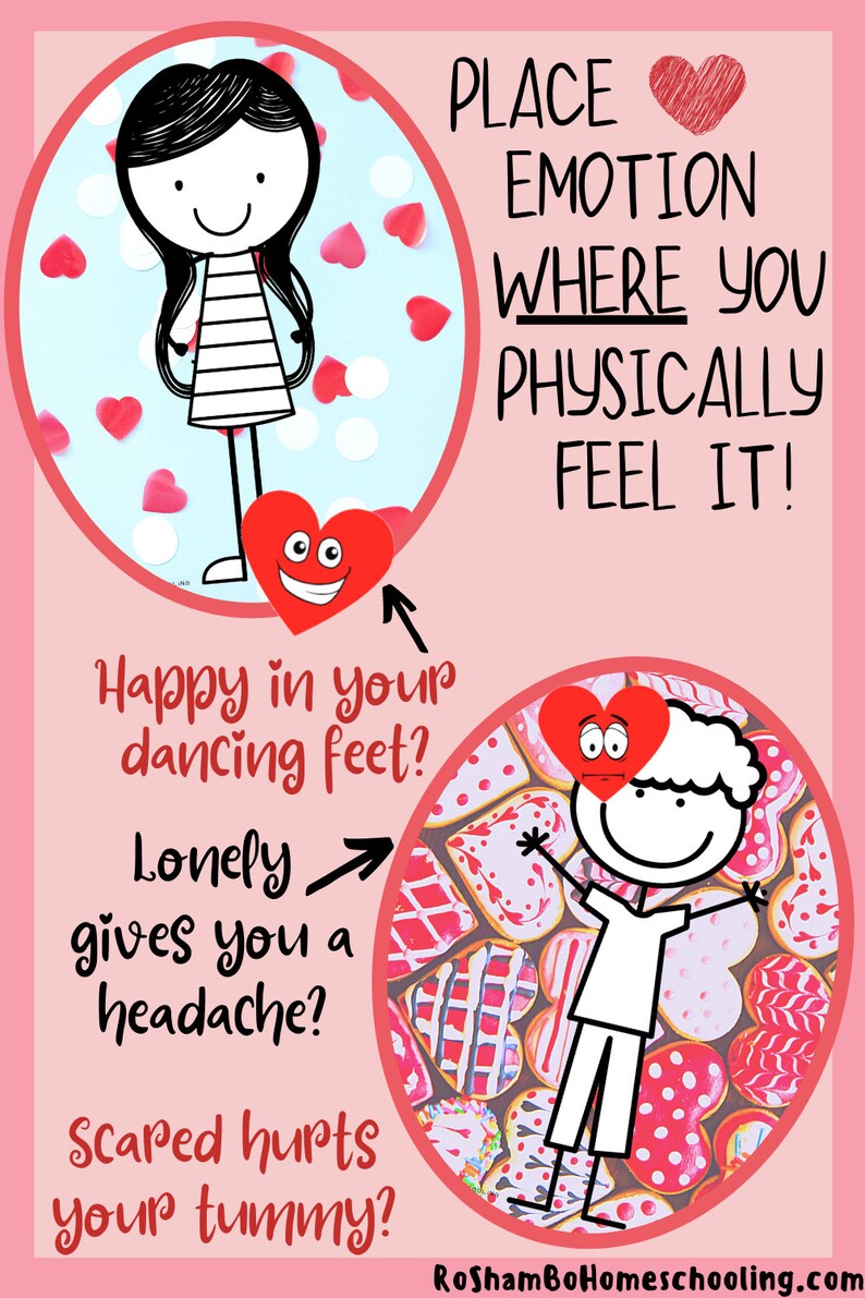 Printable Emotions Poster Activity for Kids, Social and Emotional ...