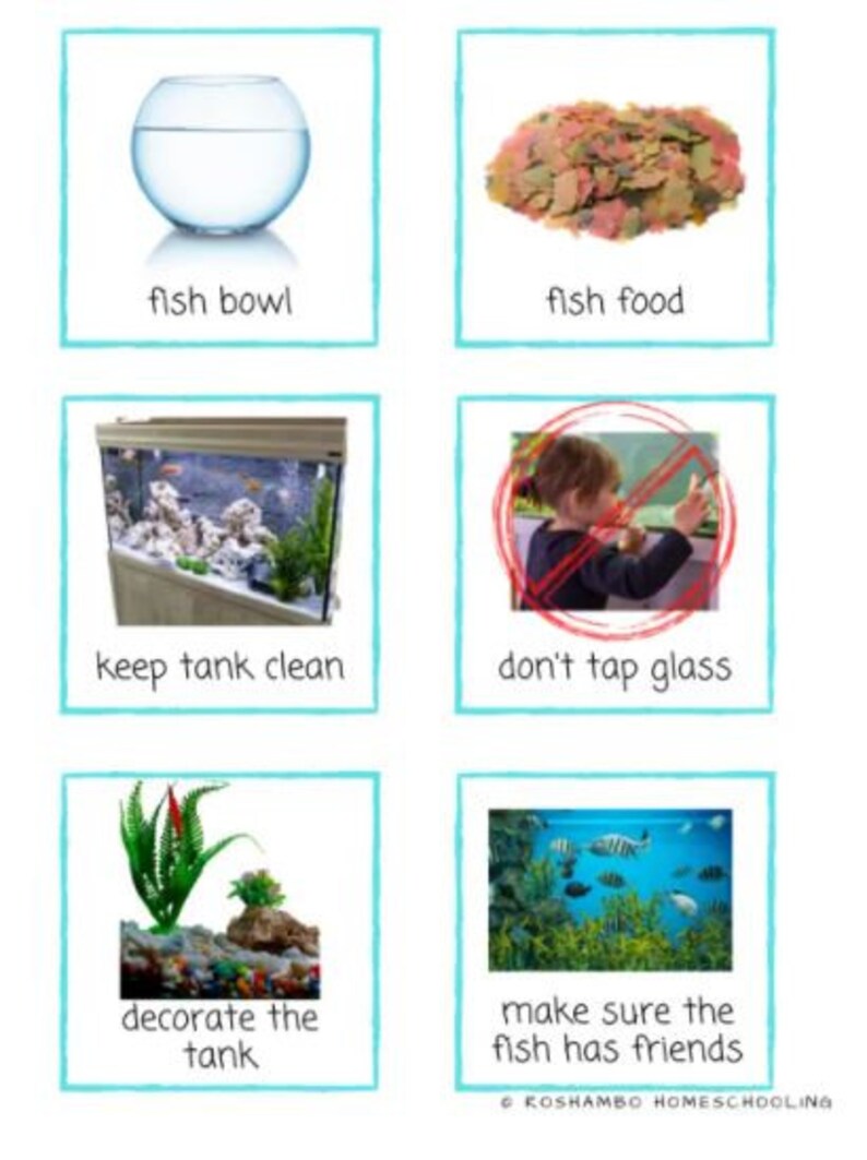 Learn About Animals! Matching Game for Kids, Printable, Digital ...